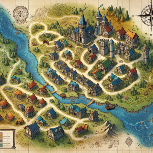 Cómo crear mapas de ciudades y pueblos - Juegos de Rol